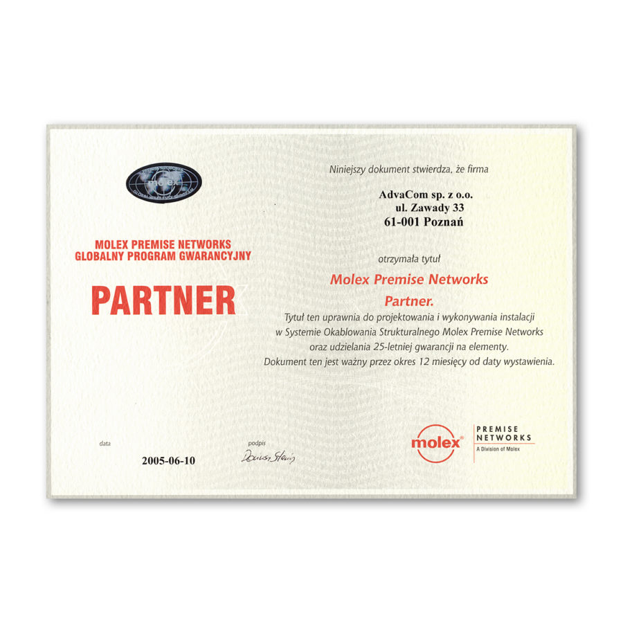 Structural Cabling Systems Advacom